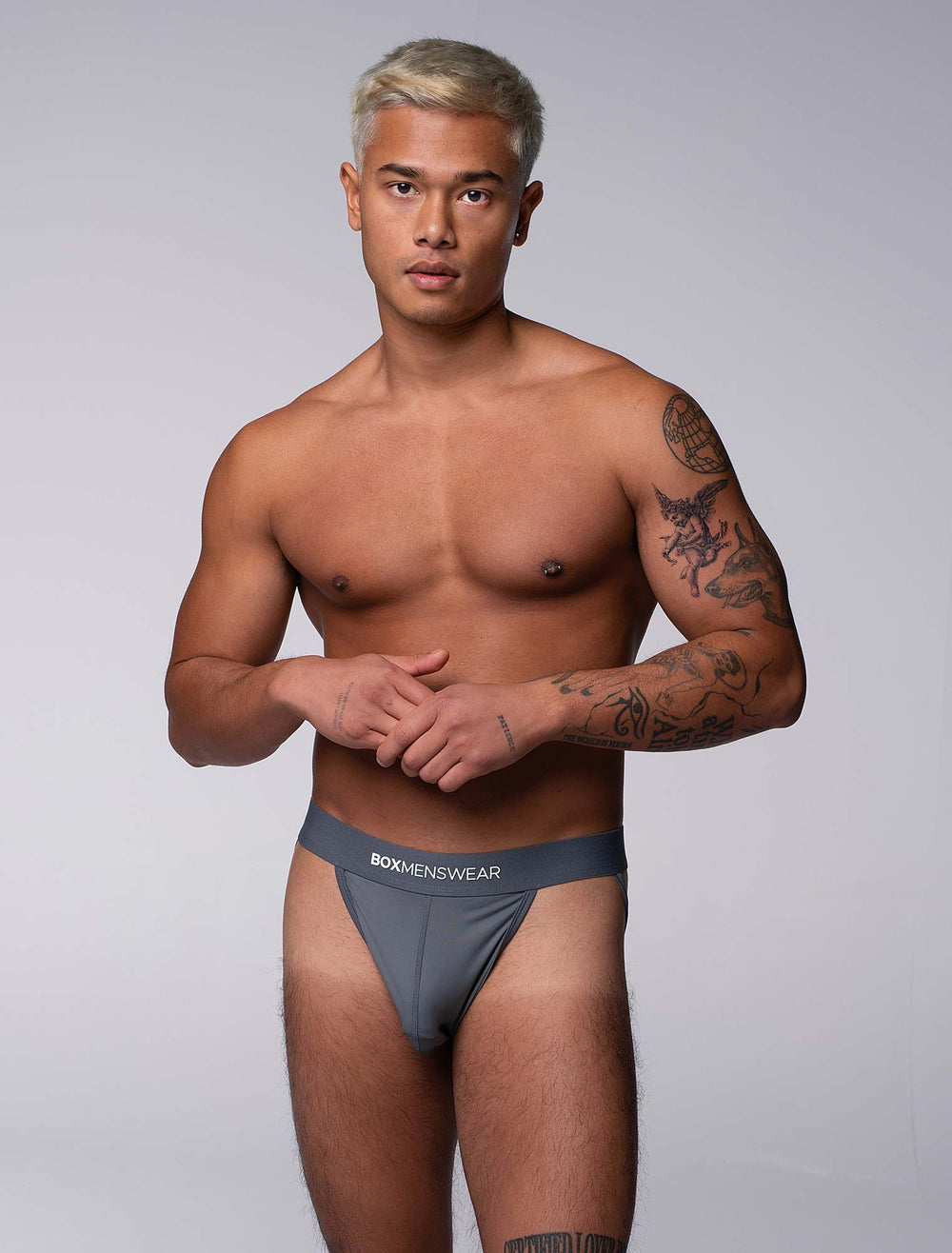 Guys in jockstraps store